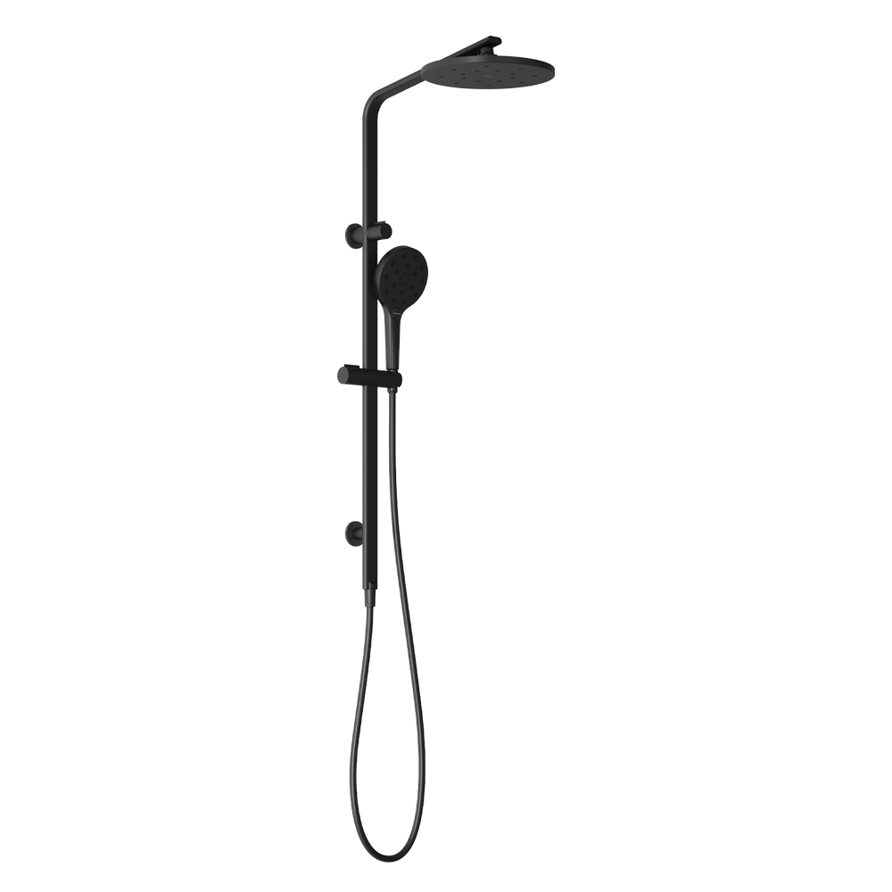 Oxley Twin Shower Matte Black – SpecSpace