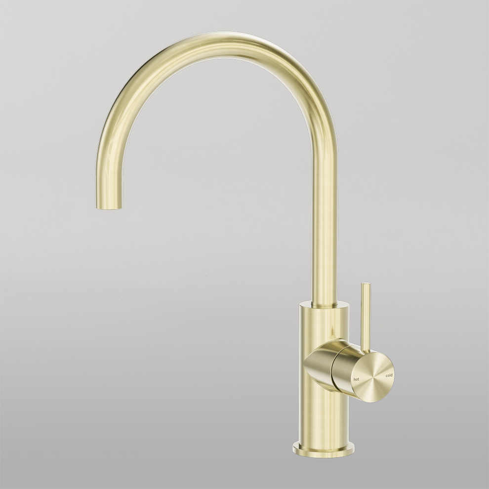 Zen Kitchen Mixer Brushed Gold — SpecSpace