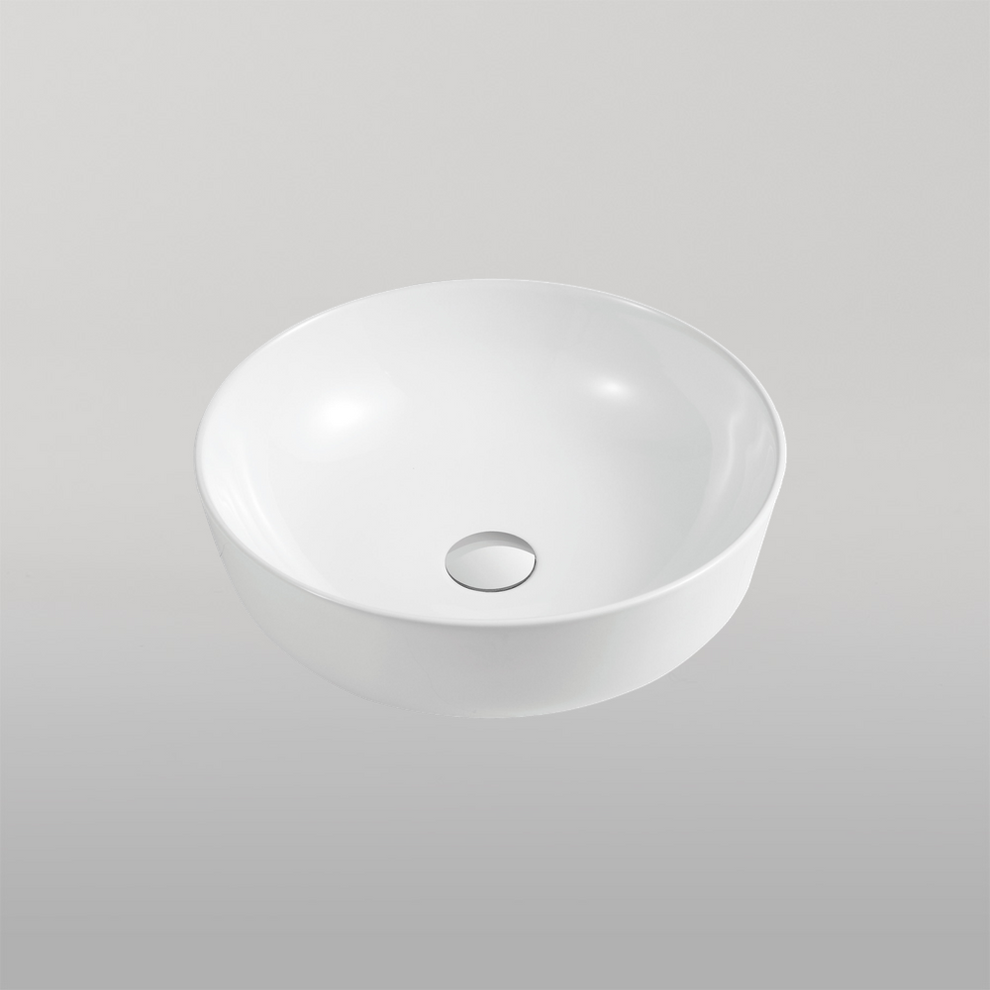 Naples Counter Top Circular Basin White – SpecSpace
