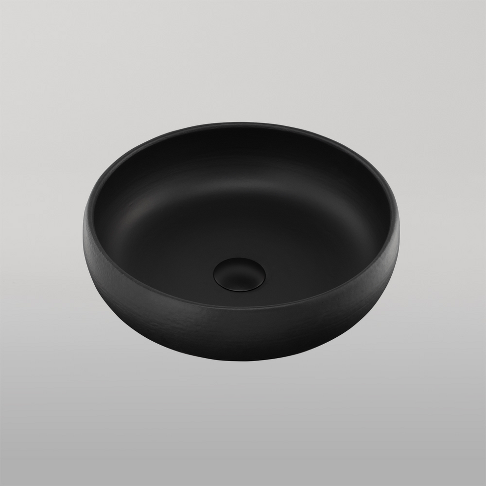 Terzofoco Curved Counter Top Basin Matte Black – SpecSpace