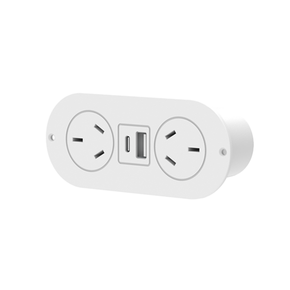 In-Drawer Power Point White – SpecSpace