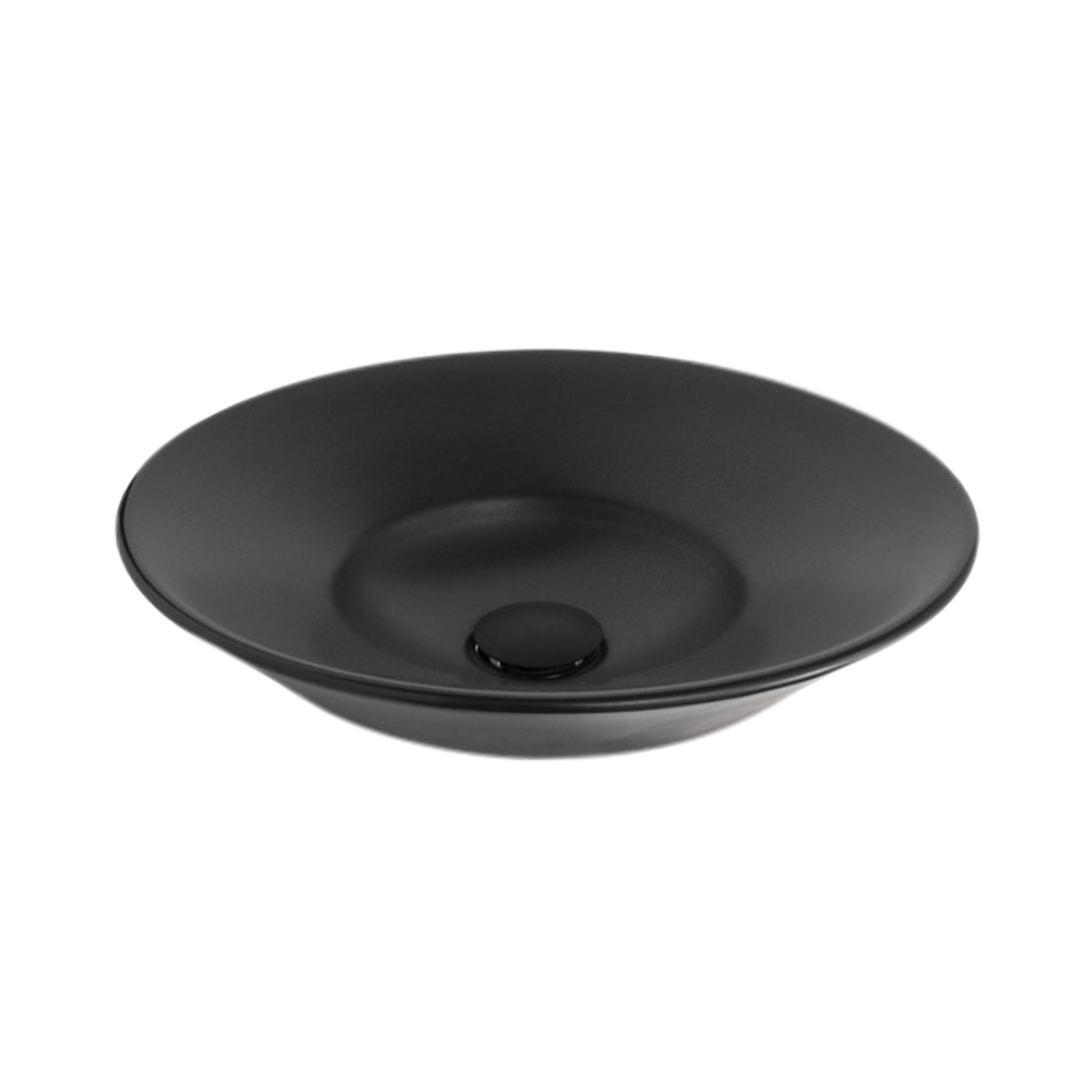 Venus Matte Black Semi-Inset Basin – SpecSpace